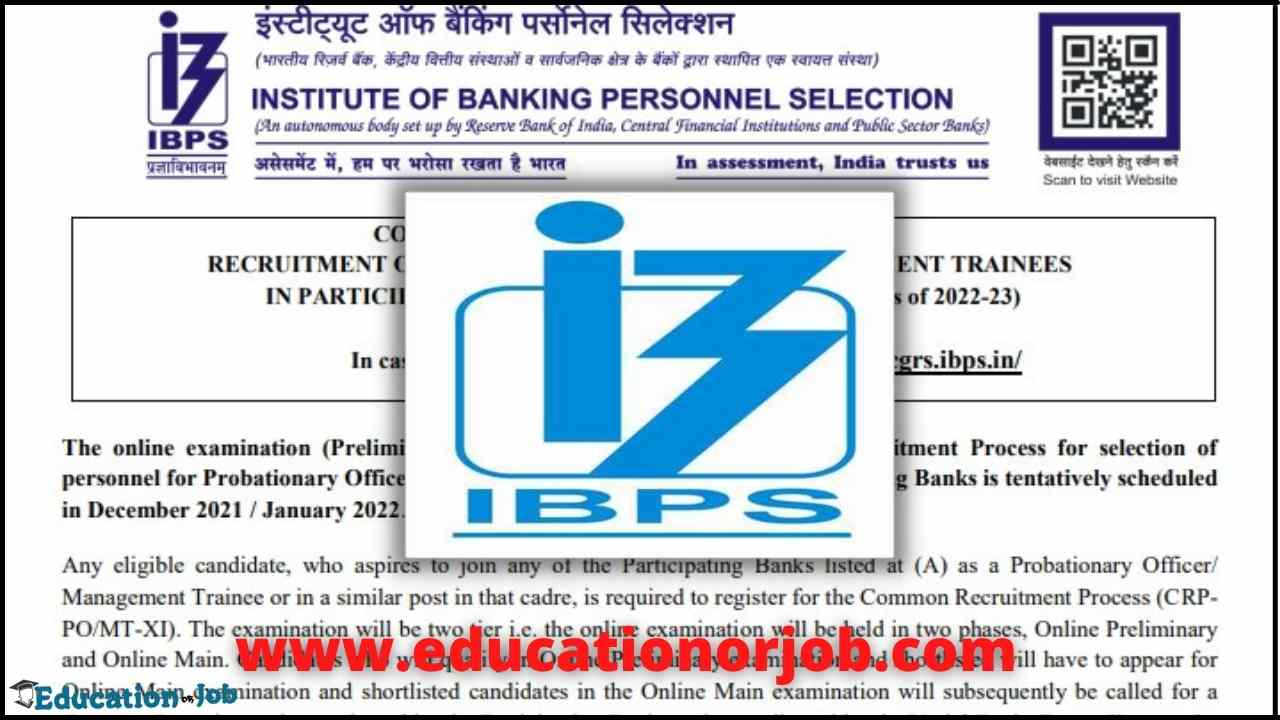 IBPS PO Recruitment 2021 For 4135 Probationary Officer/ Management ...