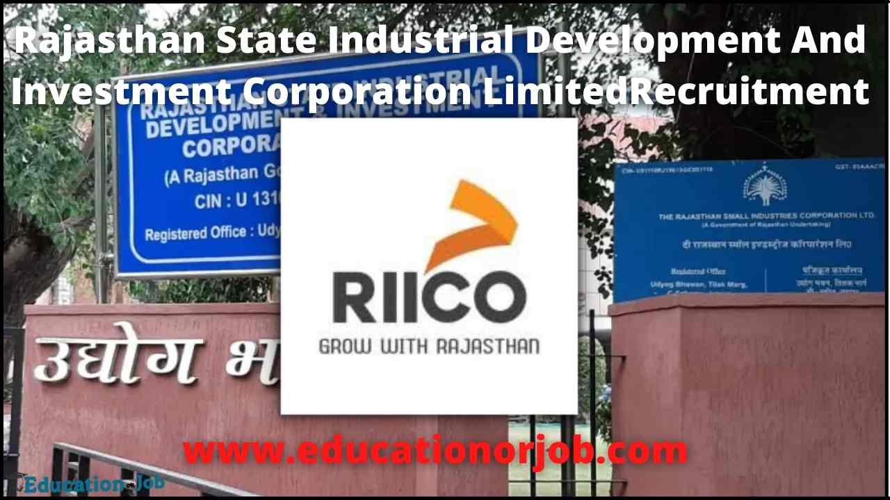 RIICO Recruitment 2021 Notification Out For 217 Posts Apply Online ...