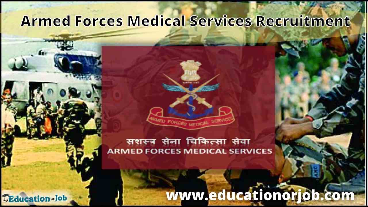 Armed Forces Medical Services Recruitment 2021 For 200 SSC Officer ...