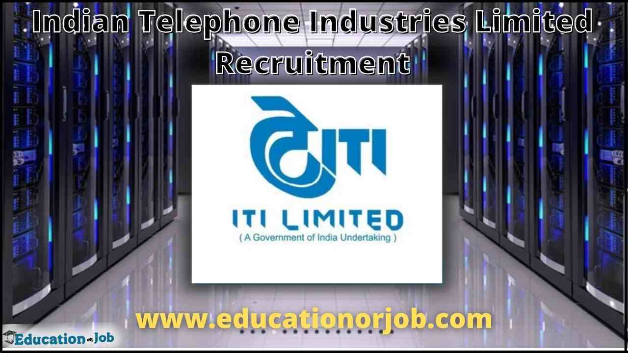 ITI Limited Recruitment For 2021 For 20 AEE Posts Apply Online ...