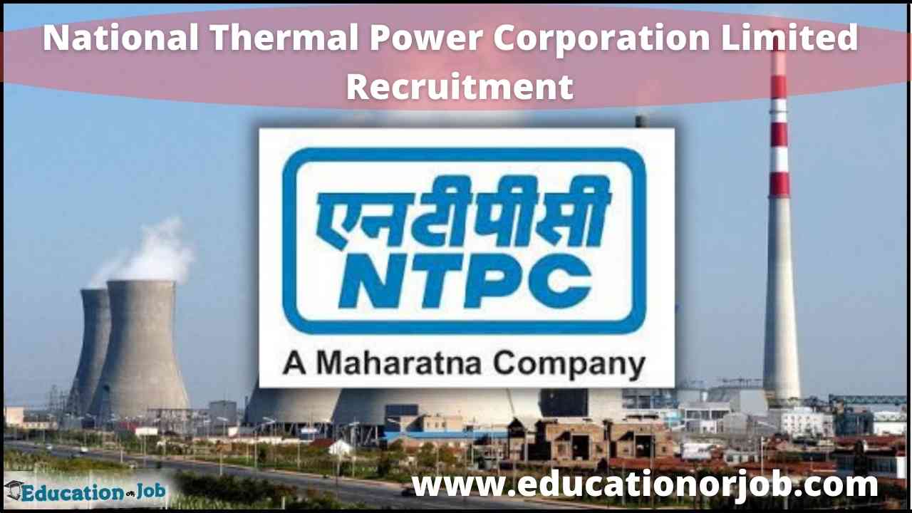 NTPC Recruitment 2022 For 26 Executive Posts Apply Online | @https ...