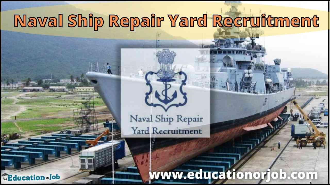 Naval Ship Repair Yard Recruitment 2022 For Civilian Motor Driver (OG ...