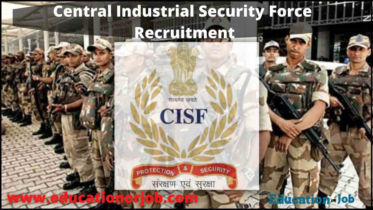 CISF Recruitment 2022 For 1149 Constable / Fire Apply Online ...