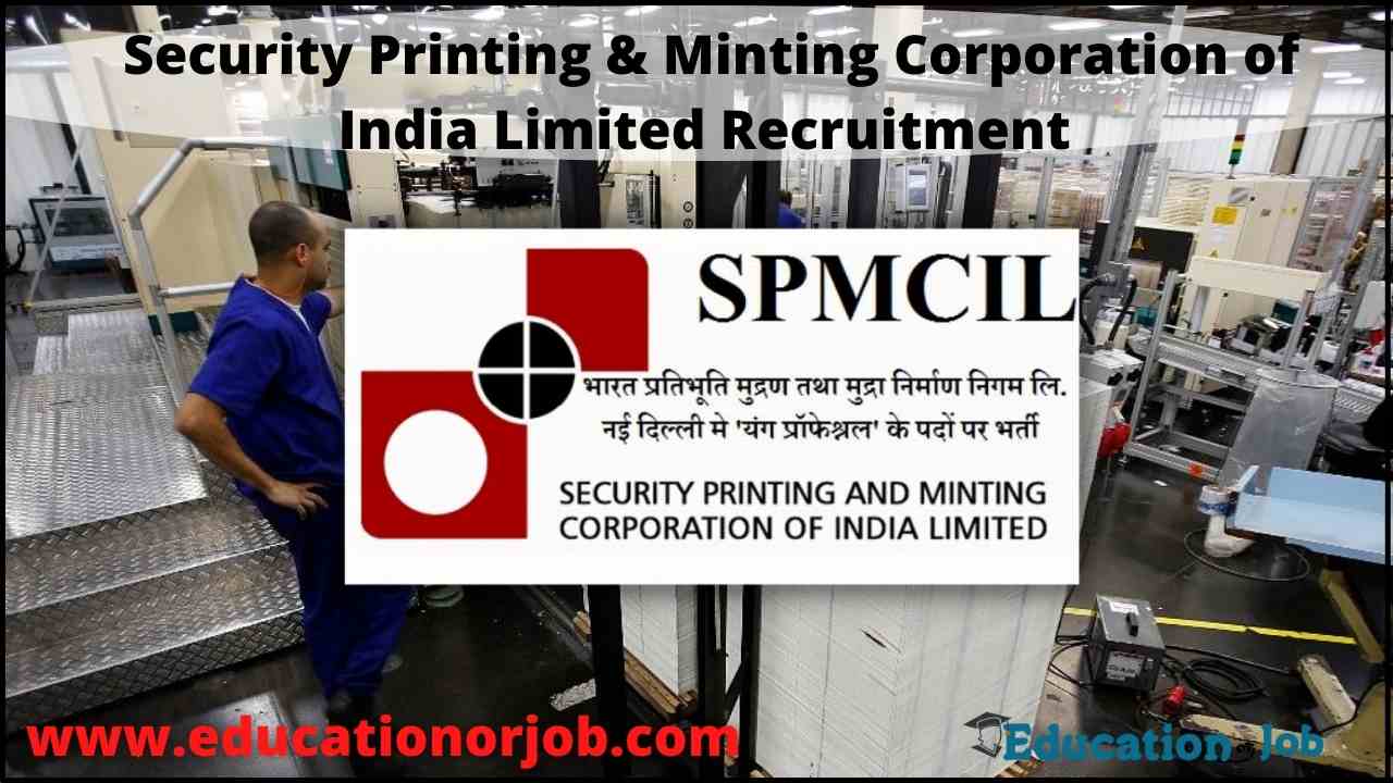 SPMCIL Recruitment 2022 For Junior Technician, Foreman Posts Apply ...