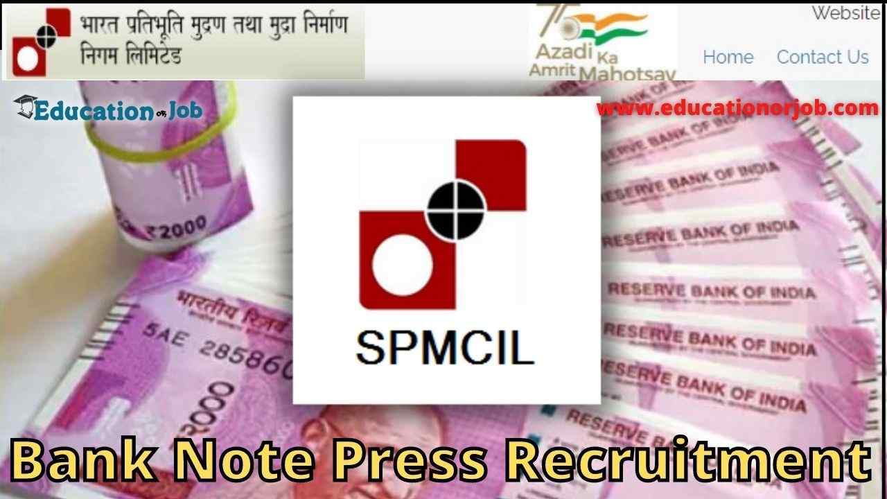 Bank Note Press Recruitment 2022 – Apply Online for 81 Junior ...