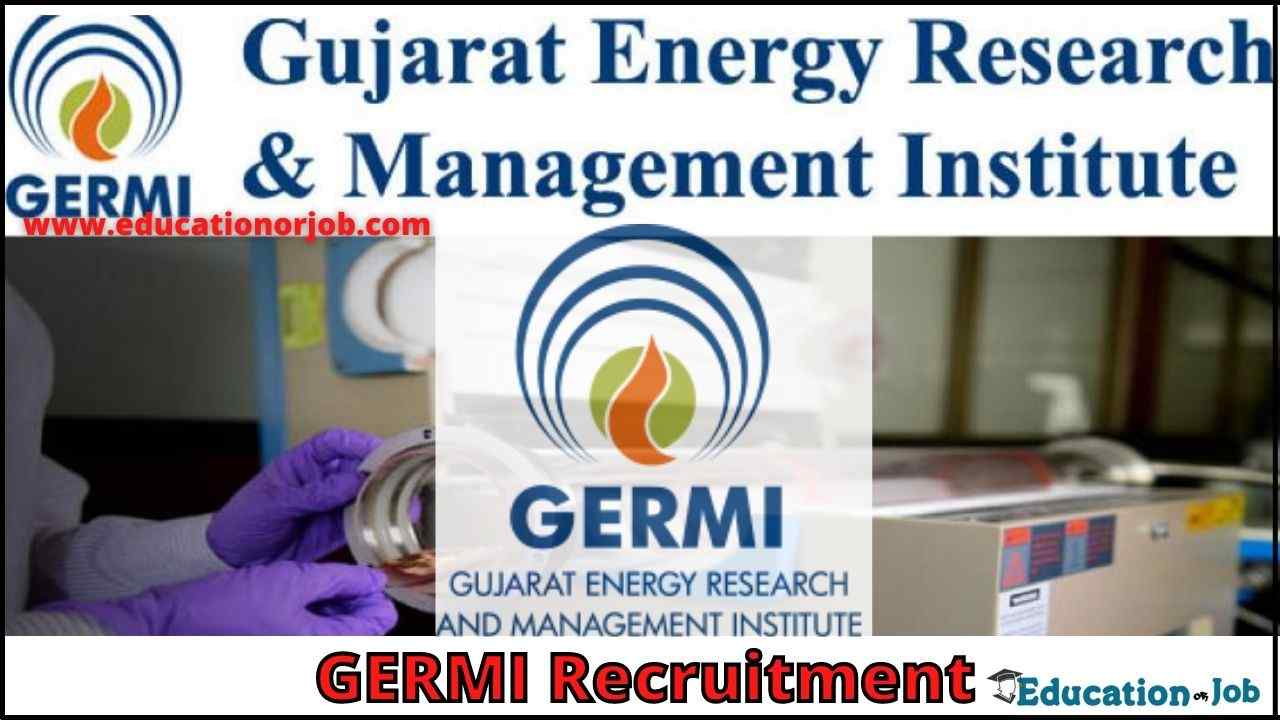 GERMI Recruitment 2022 – for Project Officer, Senior Project Officer ...