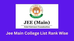 Jee Main College List Rank Wise All India [JEE MAIN] 2023 AIR’s Rank ...